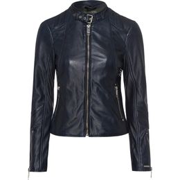 Maze Lederjacke Damen Gr&ouml;&szlig;e XS navy