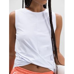 Hey Honey Top 'Cropped' Damen Gr&ouml;&szlig;e L wei&szlig;