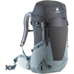 Deuter Sportrucksack 'Futura' Herren Gr&ouml;&szlig;e one size grau / anthrazit / neongr&uuml;n / wei&szlig;