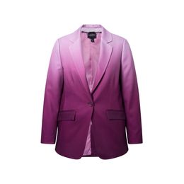 Ulla Popken Blazer Damen Gr&ouml;&szlig;e 52 pflaume / orchidee / dunkellila