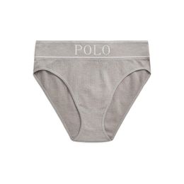 Polo Ralph Lauren Slip ' High Waist Brief ' Damen Gr&ouml;&szlig;e L hellgrau