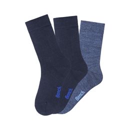 Bench Socken Damen Gr&ouml;&szlig;e 39/42 marine / blaumeliert