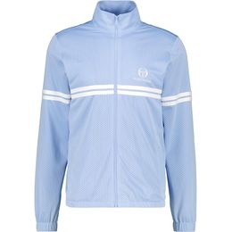 Sergio Tacchini Trainingsjacke 'Arturo' Herren Gr&ouml;&szlig;e L hellblau / wei&szlig;