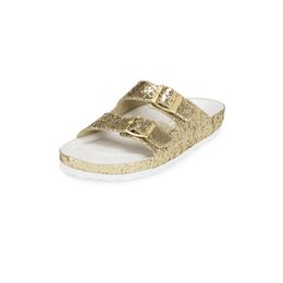 vitaform Pantolette Damen Gr&ouml;&szlig;e 43 gold