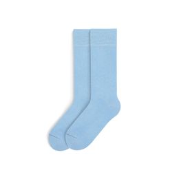 von Jungfeld Socken 'SIGNATURE CLASSIC' Damen Gr&ouml;&szlig;e 41/46 hellblau