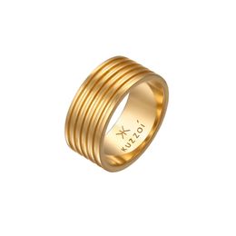 Kuzzoi Ring Herren Gr&ouml;&szlig;e 60 gold