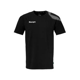 Kempa T-Shirt Herren Gr&ouml;&szlig;e 4XL grau / schwarz / wei&szlig;