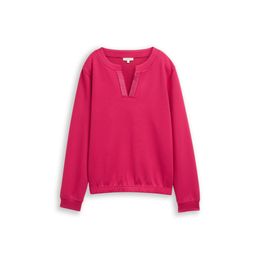Tom Tailor Sweatshirt Damen Gr&ouml;&szlig;e M himbeer
