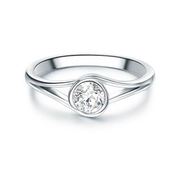 Trilani Ring Damen Gr&ouml;&szlig;e 52 silber