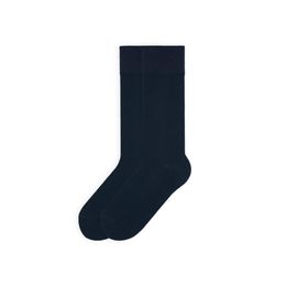 von Jungfeld Socken 'SIGNATURE CLASSIC' Damen Gr&ouml;&szlig;e 41/46 dunkelblau