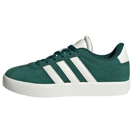 adidas Sportswear Sportschuh 'VL Court 3.0' Jungen Gr&ouml;&szlig;e 30.5 dunkelgr&uuml;n / wei&szlig;