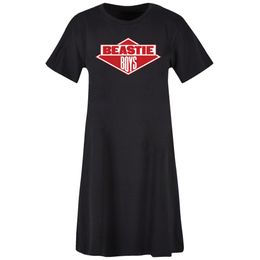 F4NT4STIC Kleid 'The Beastie Boys' Damen Gr&ouml;&szlig;e 44 rot / schwarz / wei&szlig; Winterkleid