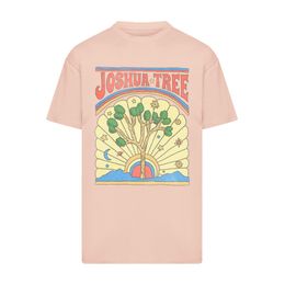 F4NT4STIC T-Shirt 'US National Parks Joshua Tree' Herren Gr&ouml;&szlig;e L mischfarben / rosa