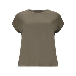 Q By Endurance T-Shirt 'Jenirei' Damen Gr&ouml;&szlig;e 5XL dunkelgrau