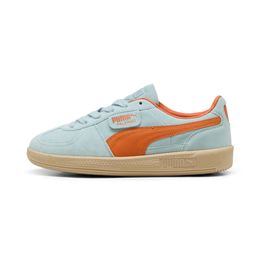 Puma Sneaker 'Palermo' Herren Gr&ouml;&szlig;e 37.5 rauchblau / dunkelorange