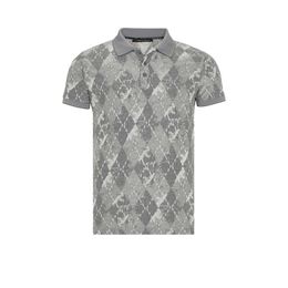 Cipo & Baxx Cipo & Baxx Poloshirt Herren Gr&ouml;&szlig;e XXL grau / hellgrau / dunkelgrau