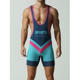 Tauwell Sportunterhose 'Fitness Wrestling' Herren Gr&ouml;&szlig;e XL blau