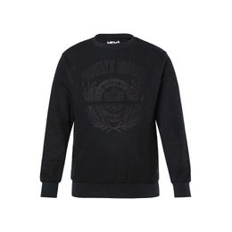 Men Plus Sweatshirt Herren Gr&ouml;&szlig;e 7XL schwarz