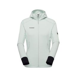 Mammut Midlayer Jacke &lsquo;Taiss Light&rsquo; mit Kapuze Damen Gr&ouml;&szlig;e L pastellgr&uuml;n
