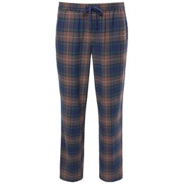 JP1880 Pyjamahose Herren Gr&ouml;&szlig;e XXXL navy / braun / hellbraun
