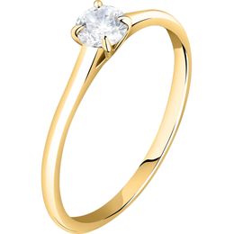 Live Diamond Ring 'Live Diamond ' Damen Gr&ouml;&szlig;e 56 gold