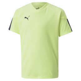 Puma Funktionsshirt 'individual FINAL' Jungen Gr&ouml;&szlig;e 116 neongelb / schwarz