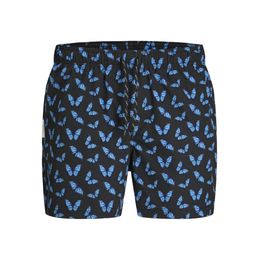 Jack & Jones Jack & Jones Junior Badeshorts 'Maui' Jungen Gr&ouml;&szlig;e 140 blau / schwarz