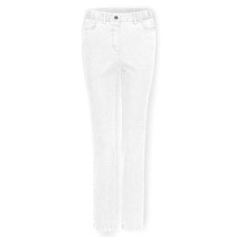 GOLDNER Jeans ' MARTHA' Damen Gr&ouml;&szlig;e 43/44 wei&szlig;