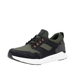 Rieker Sneaker' 09102 ' Herren Gr&ouml;&szlig;e 43 khaki / oliv / hellorange / schwarz