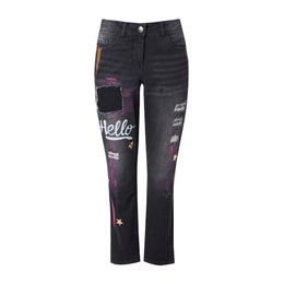 Angel of Style Jeans Damen Gr&ouml;&szlig;e 39/40 schwarz