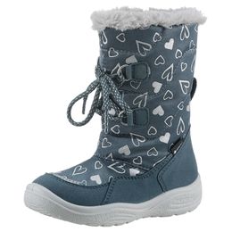 Superfit Snowboots M&auml;dchen Gr&ouml;&szlig;e 31 rauchblau / hellgrau