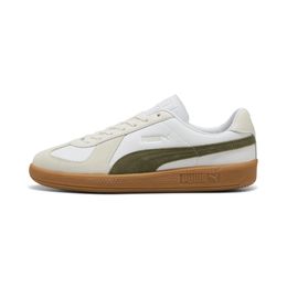 Puma Sneaker 'Army Trainer' Herren Gr&ouml;&szlig;e 44.5 beige / oliv / wei&szlig;