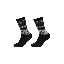s.Oliver Socken 'Hygge' Damen Gr&ouml;&szlig;e 35/38 schwarz / wei&szlig;