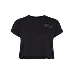 Nassau Beach Club Shirt Damen Gr&ouml;&szlig;e L ecru / schwarz