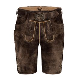 Spieth & Wensky Spieth & Wensky Lederhosen 'Lederhose Freud' Herren Gr&ouml;&szlig;e 31/32 braun