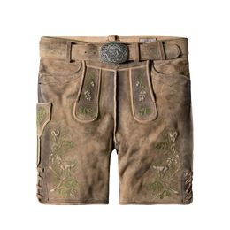 Stockerpoint Trachtenhose 'Falkenstein' Herren Gr&ouml;&szlig;e 54 hellbraun / gr&uuml;n