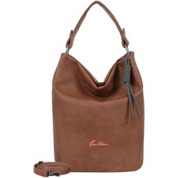 Fritzi aus Preussen Fritzi Aus Preu&szlig;en Beuteltasche 'Lou' Damen Gr&ouml;&szlig;e One Size braun / pink