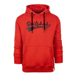 Spitzbub Sweatshirt 'Anton' Herren Gr&ouml;&szlig;e L rot / schwarz