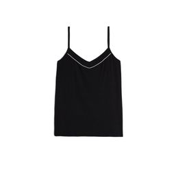 Intimissimi Schlaftop Damen Gr&ouml;&szlig;e M schwarz / wei&szlig;