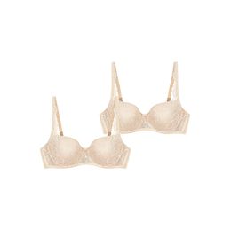 Triumph B&uuml;gel-BH ' Amourette Charm ' Damen Gr&ouml;&szlig;e 90 creme