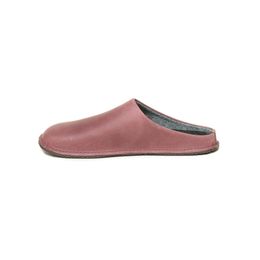 Gottstein Hausschuh 'Leather Loafer' Damen Gr&ouml;&szlig;e 40 rot