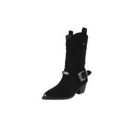 Ital-Design Cowboystiefel Damen Gr&ouml;&szlig;e 37 schwarz Winterschuhe
