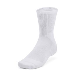 Under Armour Sportsocken Herren Gr&ouml;&szlig;e 38/40.5 grau / wei&szlig;