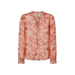 Pepe Jeans Bluse 'POEMY' Damen Gr&ouml;&szlig;e S ecru / orange