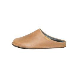 Gottstein Hausschuh 'Leather Loafer' Damen Gr&ouml;&szlig;e 42 beige