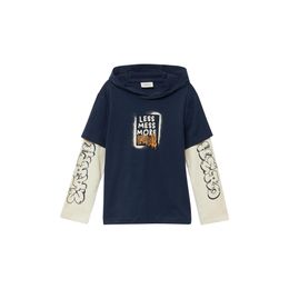 s.Oliver Shirt Jungen Gr&ouml;&szlig;e 92/98 navy / orange / wei&szlig;