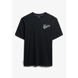 Superdry & Co T-Shirt 'Tap Room' Herren Gr&ouml;&szlig;e M creme / schwarz