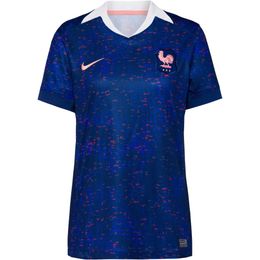 Nike Trikot 'Frankreich' Damen Gr&ouml;&szlig;e S enzian / rosa / wei&szlig;