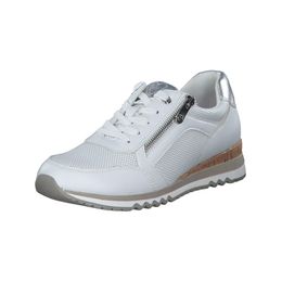 Marco Tozzi Sneaker Damen Gr&ouml;&szlig;e 42 silber / wei&szlig;