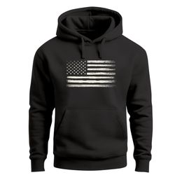 Neverless Sweatshirt 'USA Flag' Herren Gr&ouml;&szlig;e XL schwarz